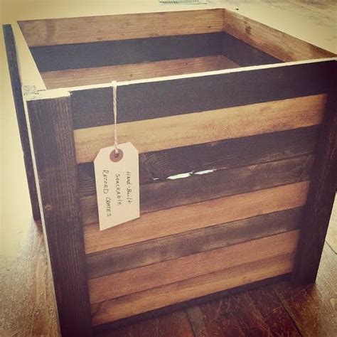 Stackable Record Crate By Paperishmessmade