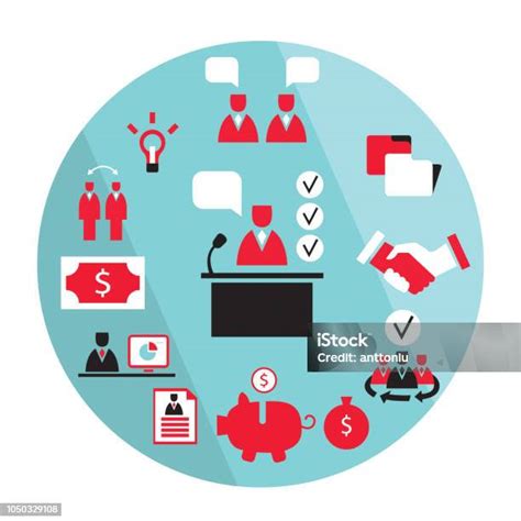 평편 디자인 요소를 파트너 관계를 통한 비즈니스 성공 컨셉입니다 돈을 개념에 대한 스톡 벡터 아트 및 기타 이미지 개념 개체 그룹 경영자 Istock