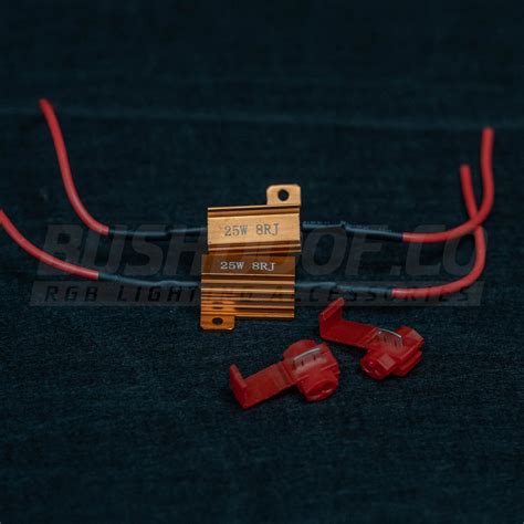 Indicator Load Resistor Kit Bushdoof Lighting