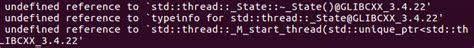 undefined reference to glibcxx 3 4 22 undefined reference to