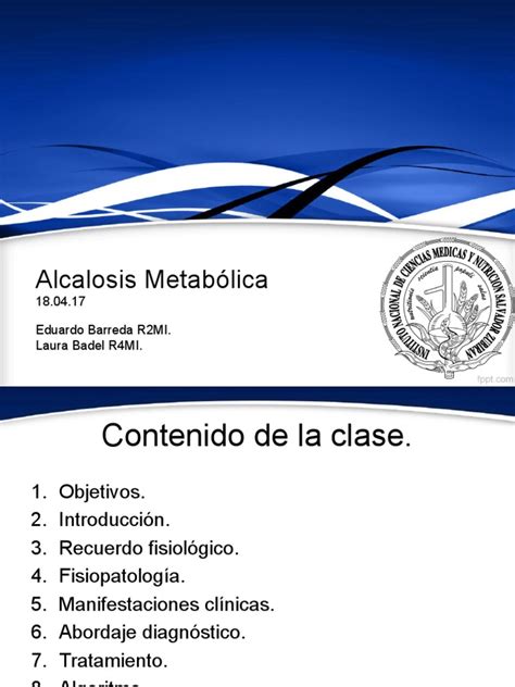 Alcalosis Metabólica Pdf