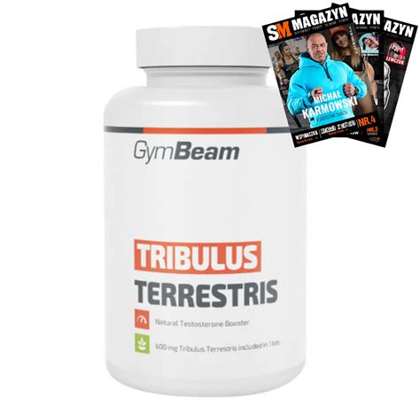 Suplement Tribulus Terrestris Tabletki Gymbeam Bezsmakowy 170 G 120 Ml