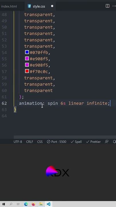 Html Css Animated Border Shorts Youtube