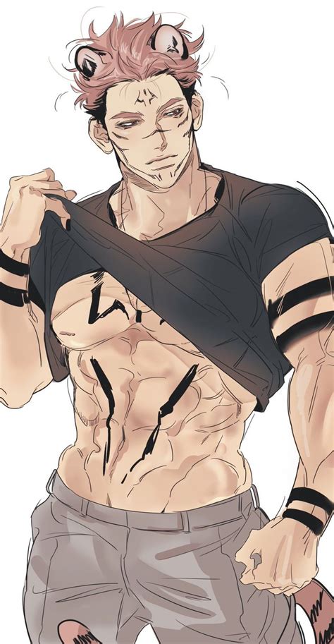 Pin By Poketailart On Jujutsu Kaisen In Sexy Anime Guys Cute Anime Guys Anime Guys