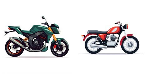 Two Motorcycles Side By Side One Of Which Has The Number 3 On It