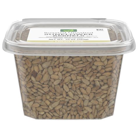 Kroger® Natural Leaf Roasted Unsalted Sunflower Kernels 10 Oz Frys