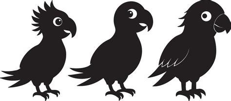 Three Black Crows Vector Art Icons And Graphics For Free Download
