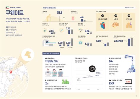 국제의료정보포털 국가별정보 인포그래픽