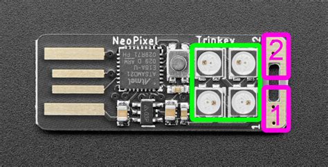 Capacitive Touch Neopixel Brightness Adafruit Neo Trinkey Adafruit
