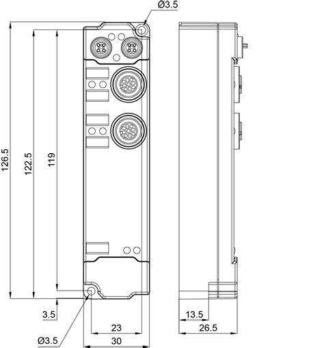 EPP4304 1002 EtherCAT P Box 2 Channel Analog Input 2 Channel Analog Output Voltage 10 V