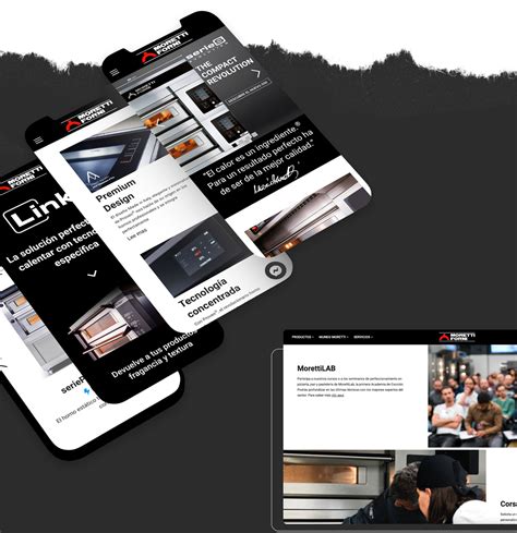 Moretti Forni Web Development On Behance