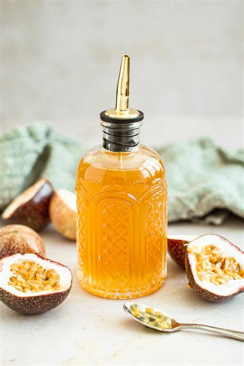 Passion Fruit Syrup Aimee Mars