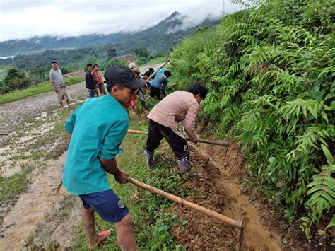 နာဂဒေသ၊ ပန်ဆောင်မြို့၌ မိုးရာသီကာလ ရေစီးရေလာကောင်းမွန်စေရေးအတွက် ရေနုတ
