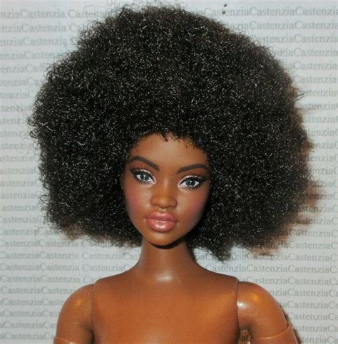 Nude Barbie Mattel Aa Model 2 Signature Looks Curvy Made To Move Doll