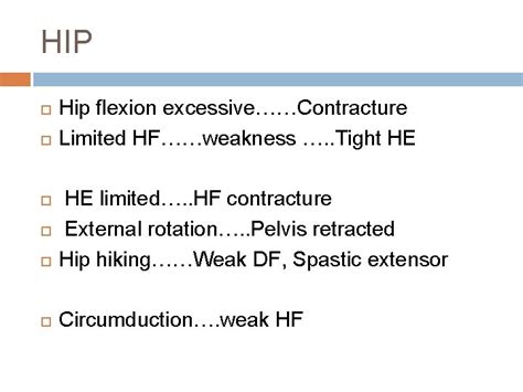 Abnormal Gait Abnormal Gait Syndromes In General Gait