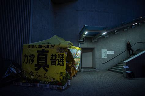 抗议营地重现香港 纽约时报中文网