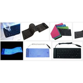 Keyboard Flexible Usb Keyboard External Flexible Keyboard Karet Untuk Pc Dan Laptop Shopee