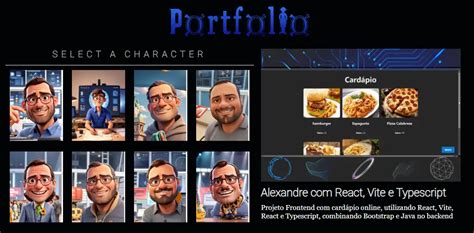 Portfólio Com Angular React Entre Outros