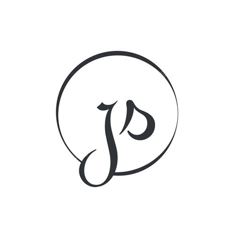 Vector Template For Innovative Logo Design With Linked Initials Js Creative And Unique Letter Js