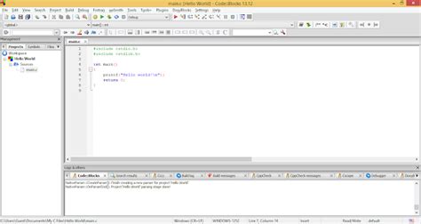 How To Create New Cc Project In Codeblocks Codeforwin