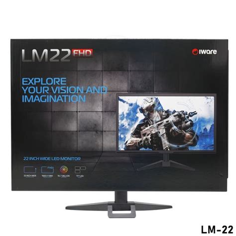 Monitor Led Iware Lm22 Fhd 22 Hdmivga Lazada Indonesia