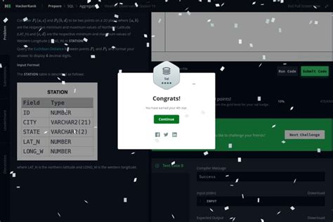 Muni Rani On Linkedin Mysql Hackerrank Miniachievement