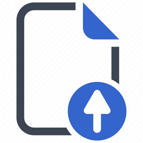 Document File Page Upload Icon Download On Iconfinder