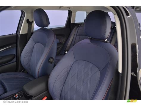 Chesterfield Leather Indigo Blue Interior 2017 Mini Clubman Cooper S
