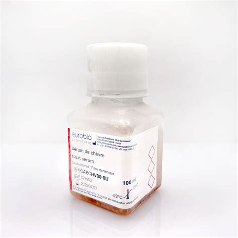 Goat Serum Cell Culture Supplement Eurobio Scientific