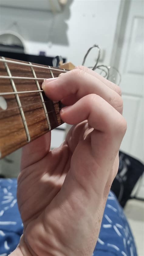 How Do I Stop Touching Other Strings When Playing Chords Or How Do I Lose Fat In My Fingers R