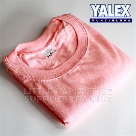 Peach Softex Brand Plain Shirt Shopee Philippines