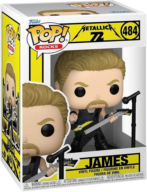 Funko Pop Rocks Metallica James 72 Seasons