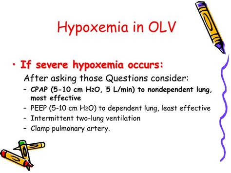 Ppt Intraoperative Hypoxia During Thoracic Surgery Powerpoint Presentation Id280676