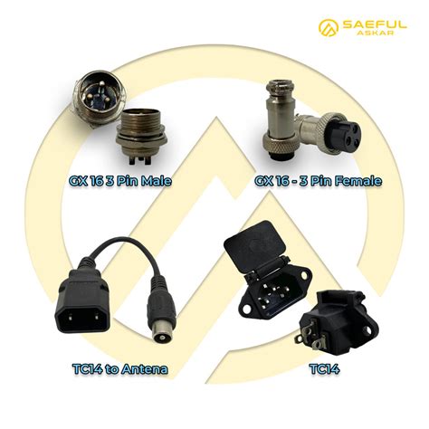 Jual Soket Port Charger Soket Kepala Charger Lubang Charger Sepeda Listrik Shopee Indonesia