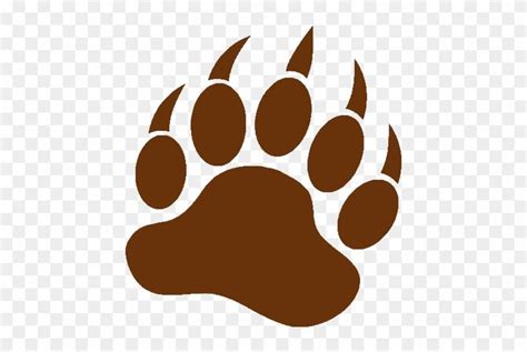 American Black Bear Claw Clipart Bear Claws Cartoon Bear Paw Clipart