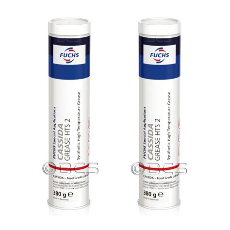 Fuchs Cassida Grease Hts 2 Smar Syntetyczny 380 G 2 Sztuki Zestaw