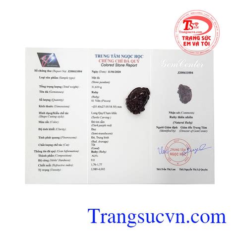 Tỳ Hưu Ruby Ruby ĐÁ QuÝ ThiÊn NhiÊn Trangsucvncom