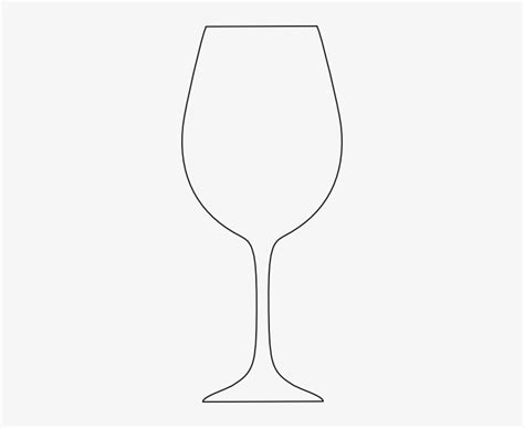 Wine Glass Outline