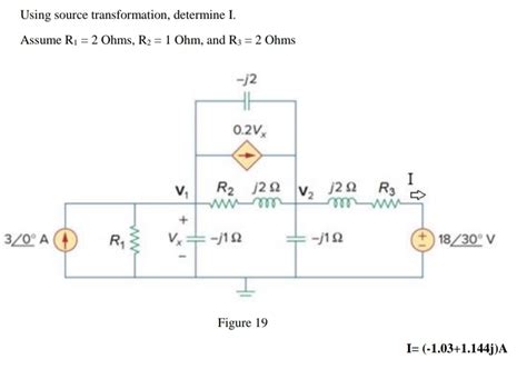 Circuit Analysis Source Transformation Ac Electrical Engineering