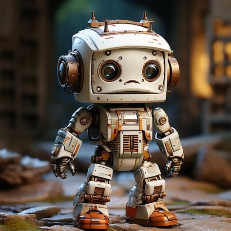 Premium Ai Image Cute Robot Modern