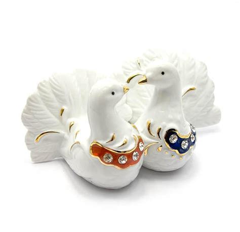 Статуэтка Голуби пара фарфор 15 5х7х7 5 см цветные Id 1638442572 цена 391 ₴ купить на Prom Ua