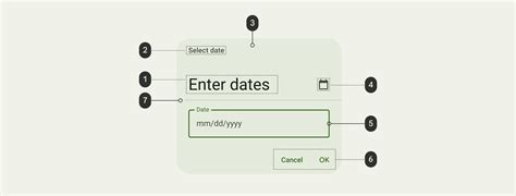 Date Pickers Material Design 3
