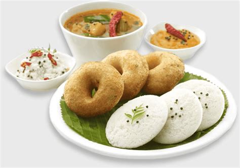 Idli Vada Sambar South Indian Breakfast Dosa Recipe Vegetarian Food