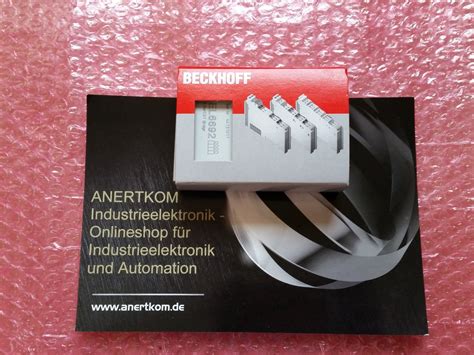 Beckhoff EL EtherCAT Bridge Terminal Andre Ertel ANERTKOM Industrial Electronics And