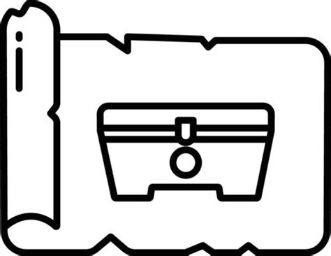 Treasure Chest Outline Vector Art Icons And Graphics For Free Download