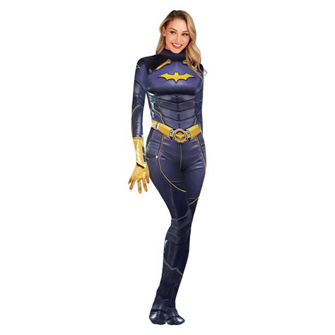 The Batgirl Jumpsuit Batwoman Suit Cosplay Costume Halloween 3d Tights