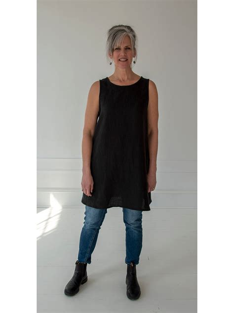 Black Chloe Tunic Kathleen Ogrady