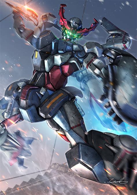 Gquuuuuux Gundam And More Drawn By Taka F Danbooru