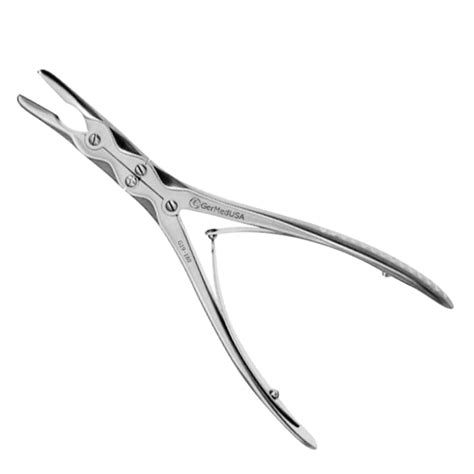 Zaufal Jansen Rongeur 7 Curved 4mm Double Action Bone Rongeur