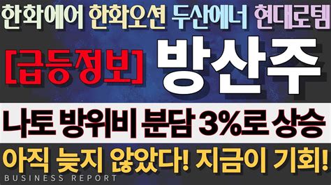 방산주 한화오션 한화에어로스페이스 현대로템 두산에너빌리티 Lig넥스원 모두 장기 우상향 패턴이 나오고 있다 진짜 상승은 지금부터 필수 시청 Youtube